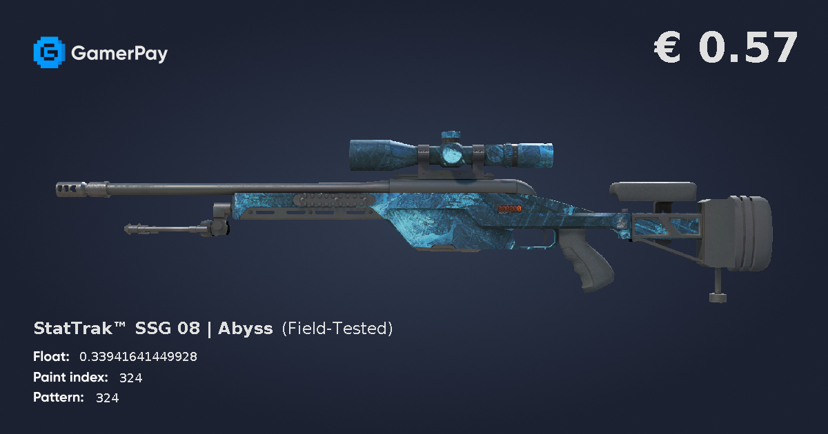 StatTrak™ SSG 08 | Abyss on GamerPay