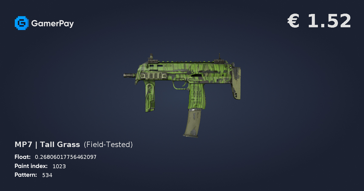 MP7 | Tall Grass on GamerPay