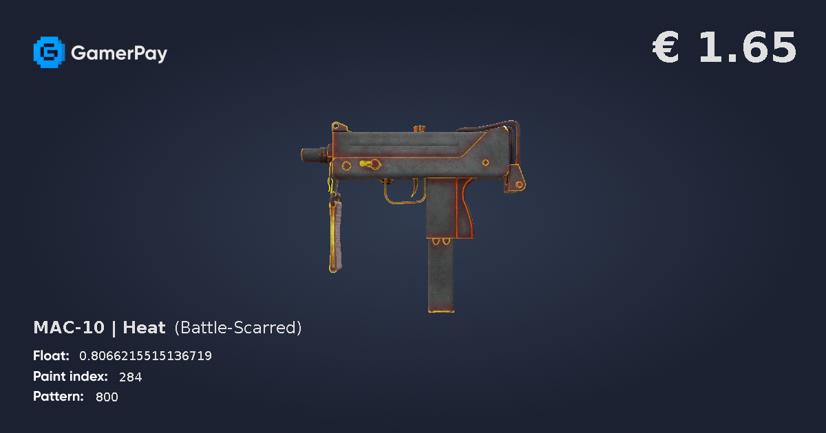 MAC-10 | Heat on GamerPay