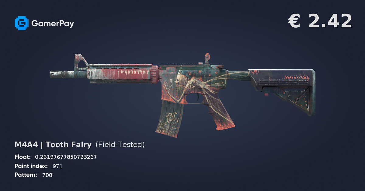 M4A4 | Tooth Fairy on GamerPay