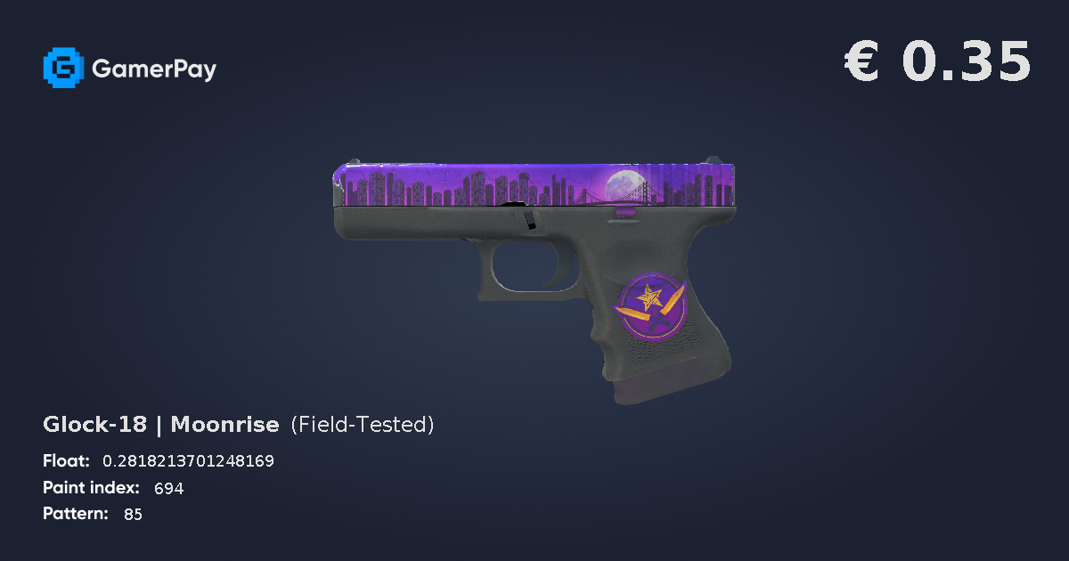 Glock-18 | Moonrise on GamerPay