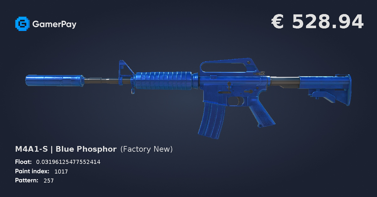 M4A1-S | Blue Phosphor on GamerPay