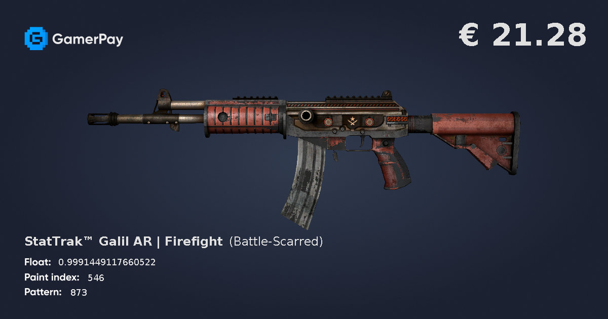 StatTrak™ Galil AR | Firefight on GamerPay