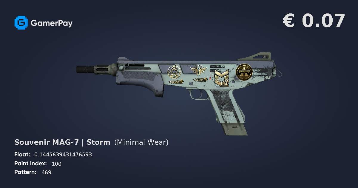 Souvenir MAG-7 | Storm on GamerPay