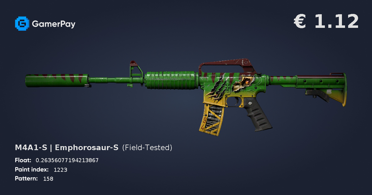 M4A1-S | Emphorosaur-S on GamerPay