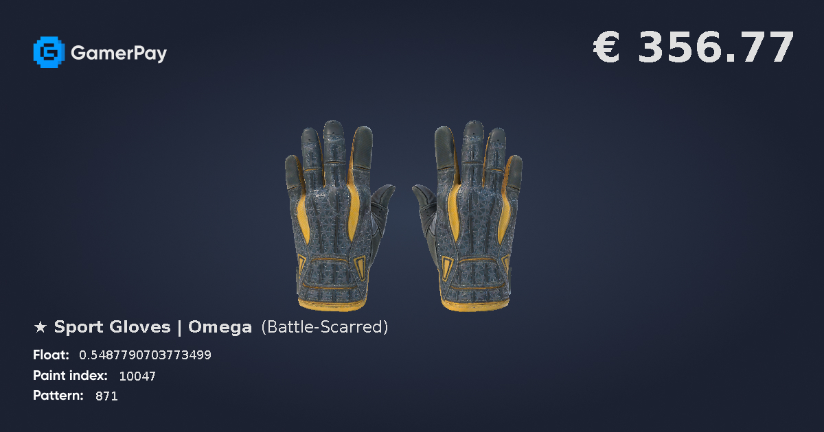 Sport Gloves | Omega on GamerPay