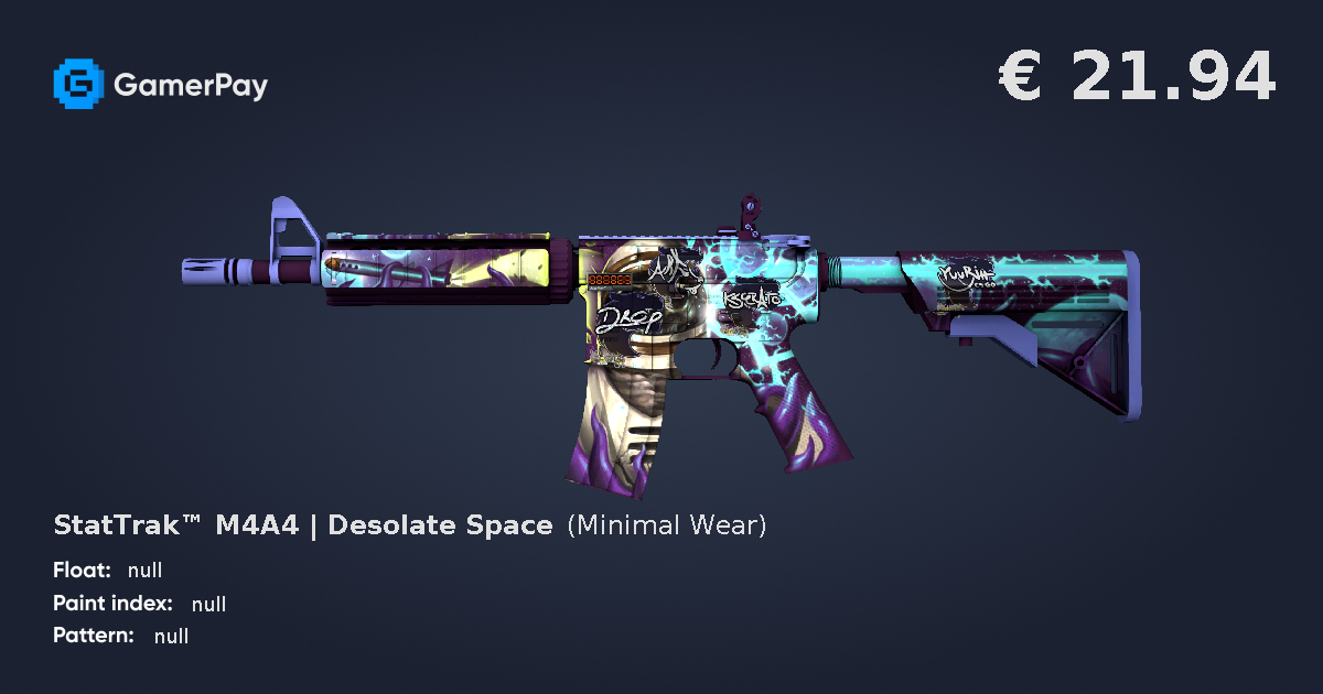 StatTrak™ M4A4 | Desolate Space on GamerPay