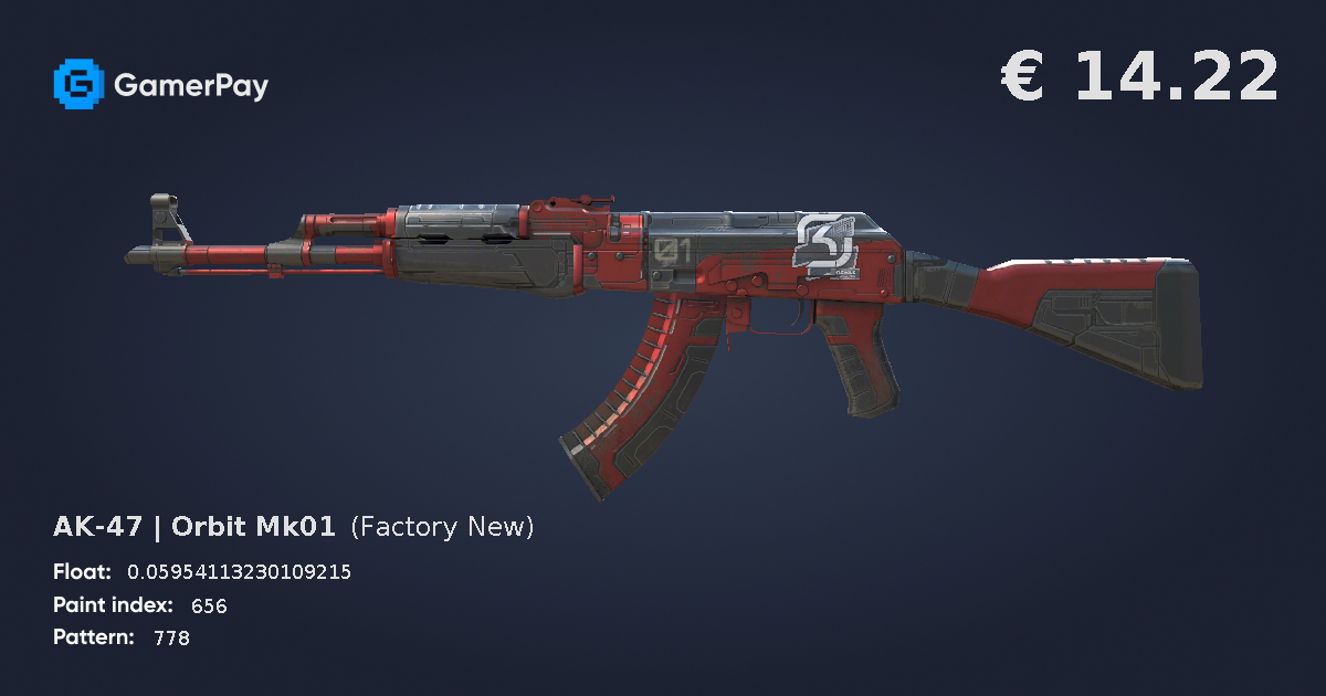 AK-47 | Orbit Mk01 on GamerPay