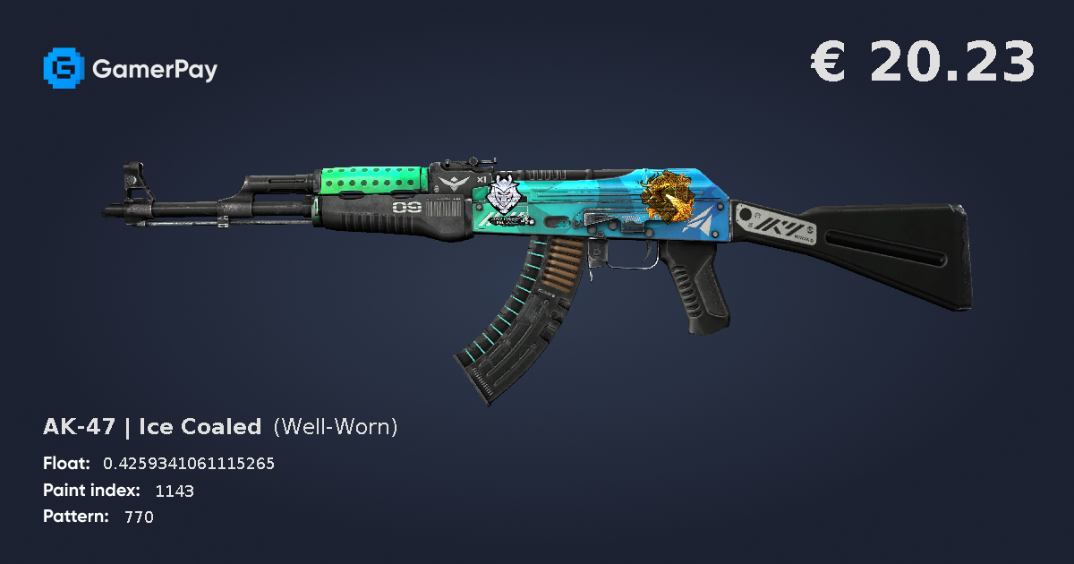 AK-47 | Ice Coaled on GamerPay