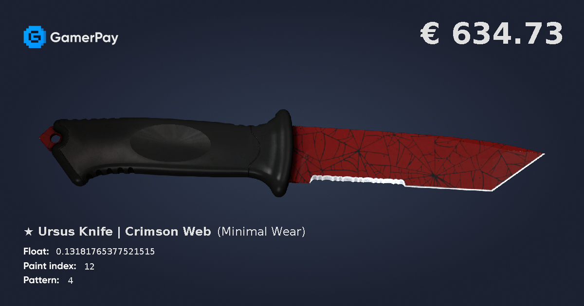 Ursus Knife | Crimson Web on GamerPay