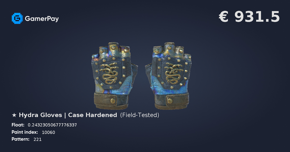 Hydra Gloves | Case Hardened on GamerPay