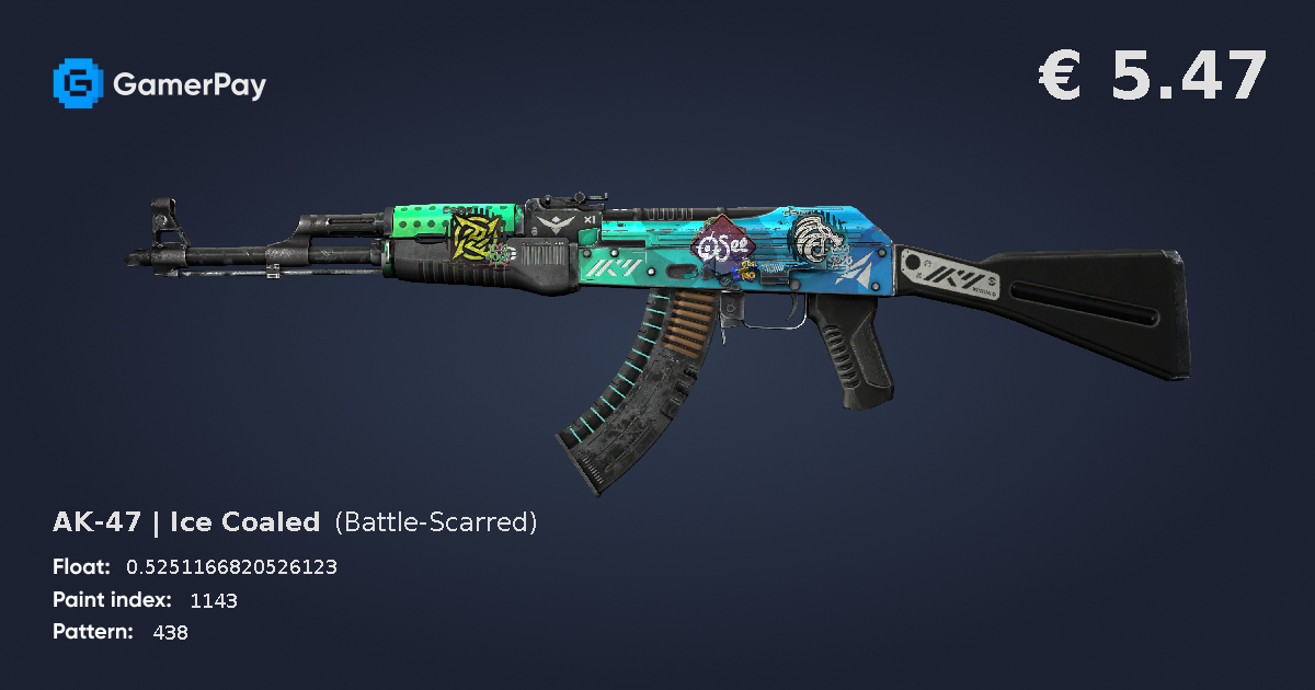 AK-47 | Ice Coaled on GamerPay