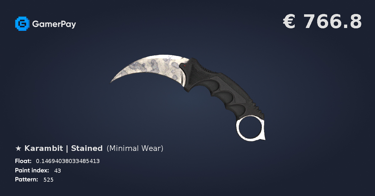 Karambit | Stained on GamerPay