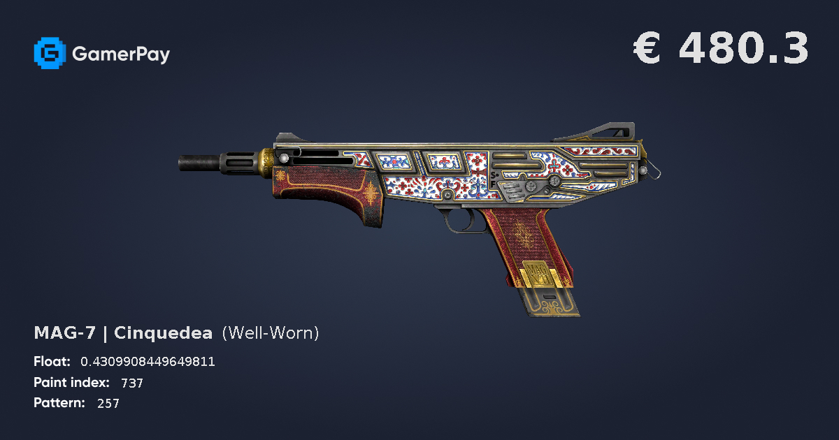 MAG-7 | Cinquedea on GamerPay