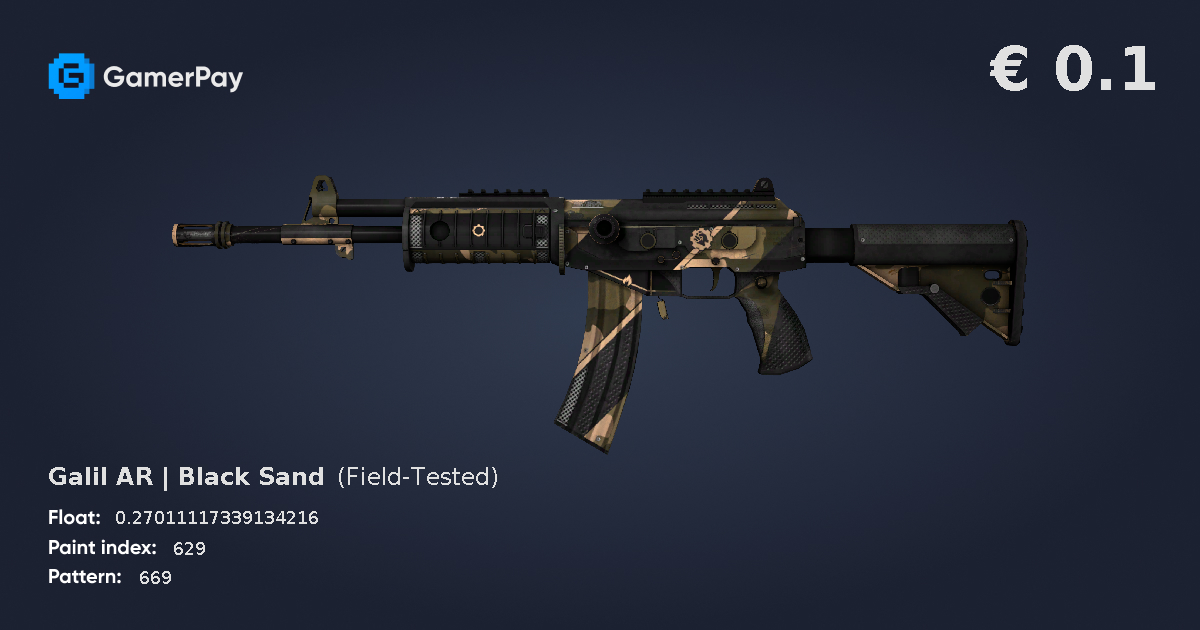 Galil AR | Black Sand on GamerPay