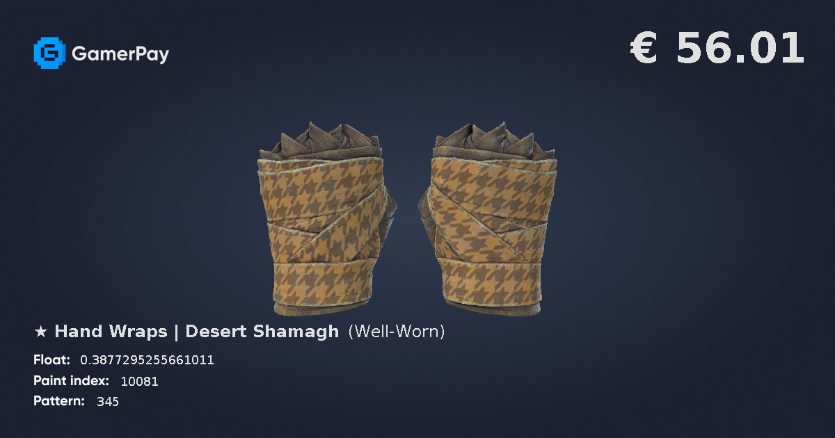 Hand Wraps | Desert Shamagh on GamerPay