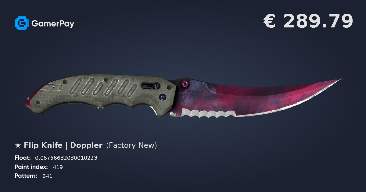 Flip Knife | Doppler Phase 2 on GamerPay