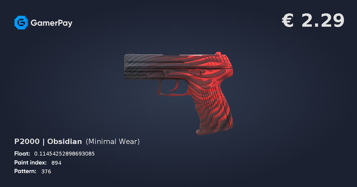 P2000 | Obsidian on GamerPay