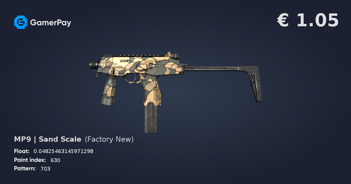 MP9 | Sand Scale on GamerPay