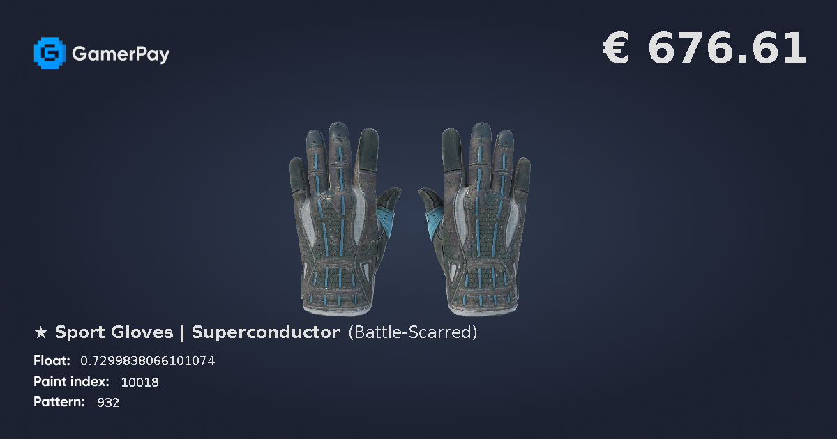 Sport Gloves | Superconductor on GamerPay