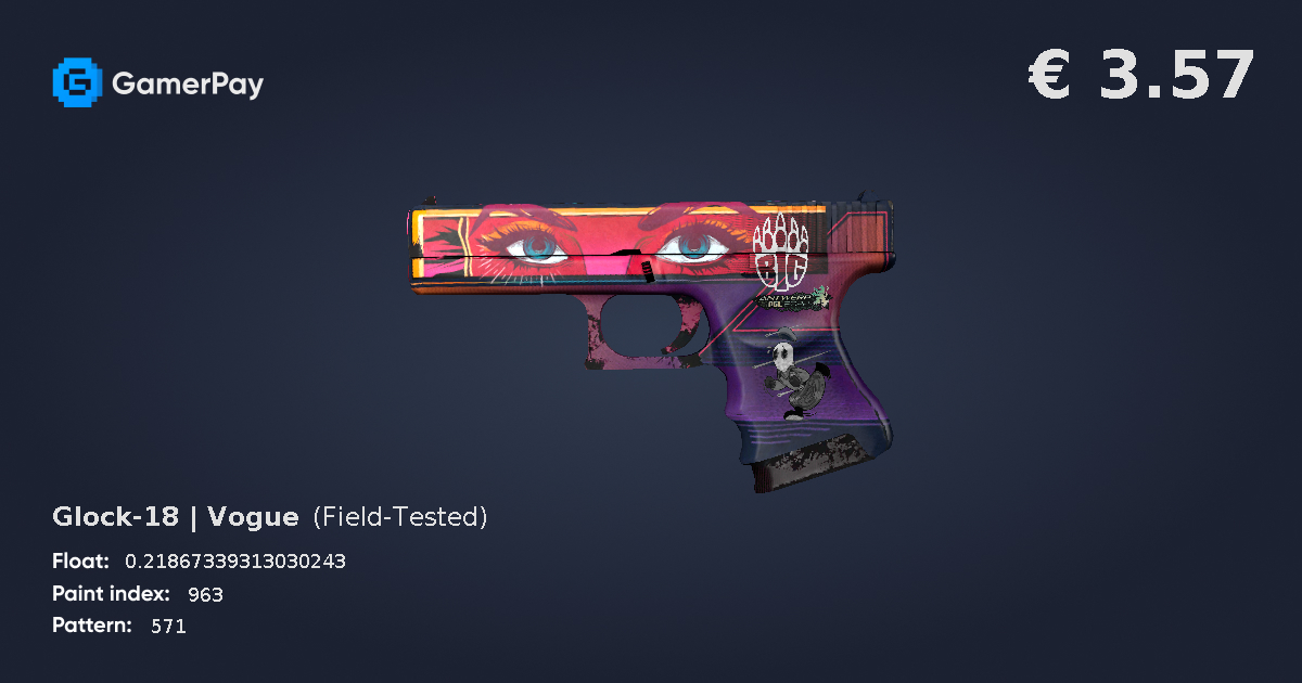 Glock-18 | Vogue on GamerPay