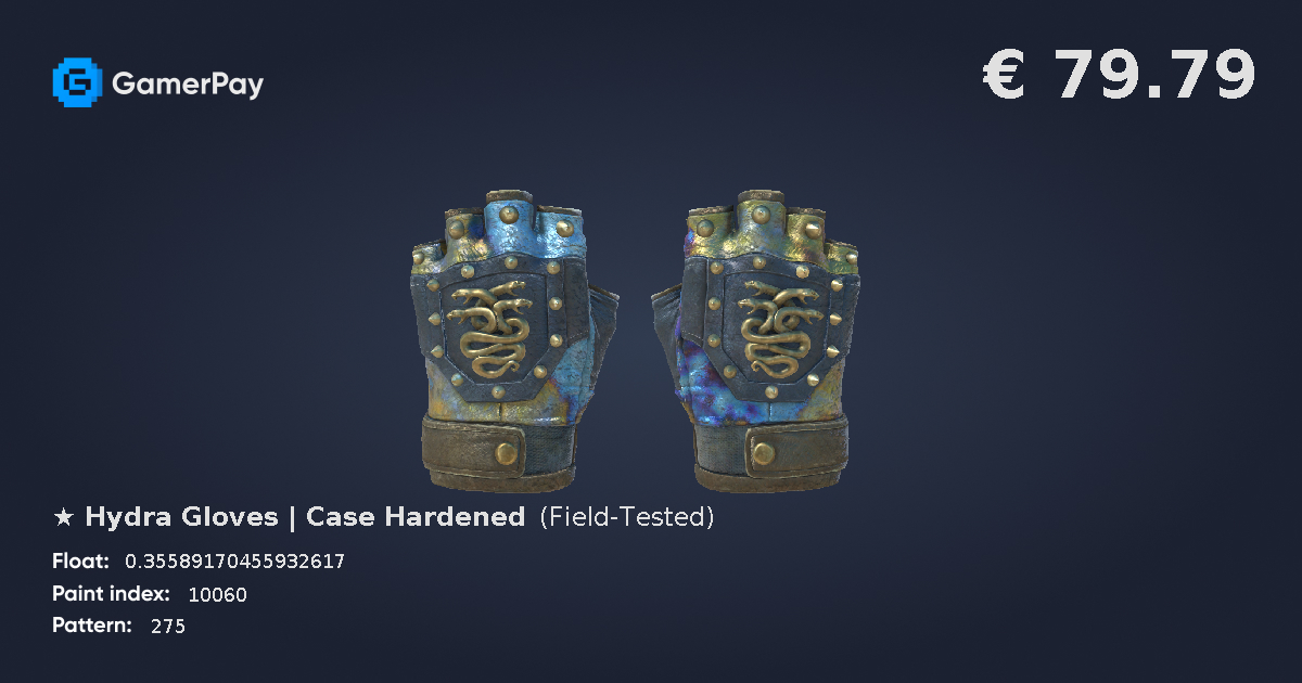 Hydra Gloves | Case Hardened on GamerPay