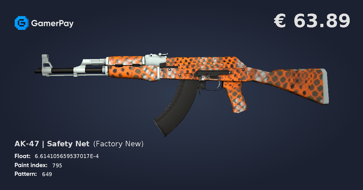 AK-47 | Safety Net on GamerPay