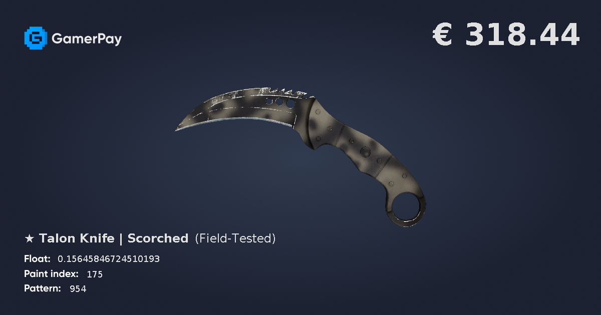 Talon Knife | Scorched on GamerPay