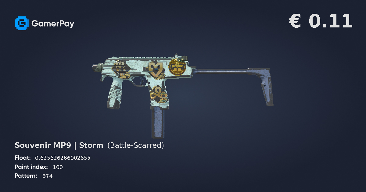 Souvenir MP9 | Storm on GamerPay