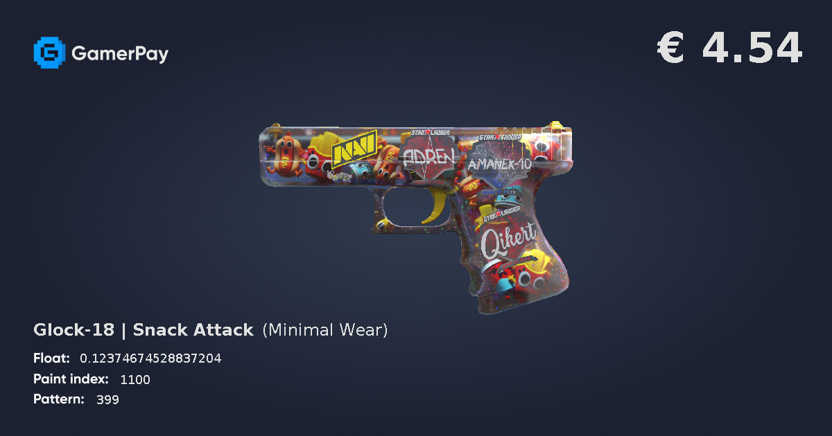 Glock-18 | Snack Attack on GamerPay