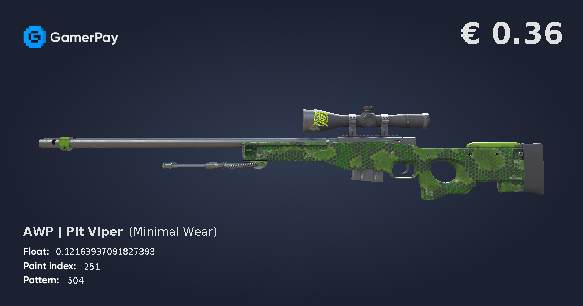 AWP | Pit Viper on GamerPay