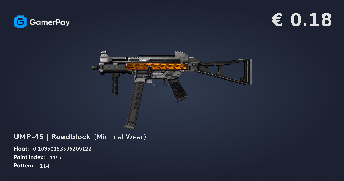 UMP-45 | Roadblock on GamerPay