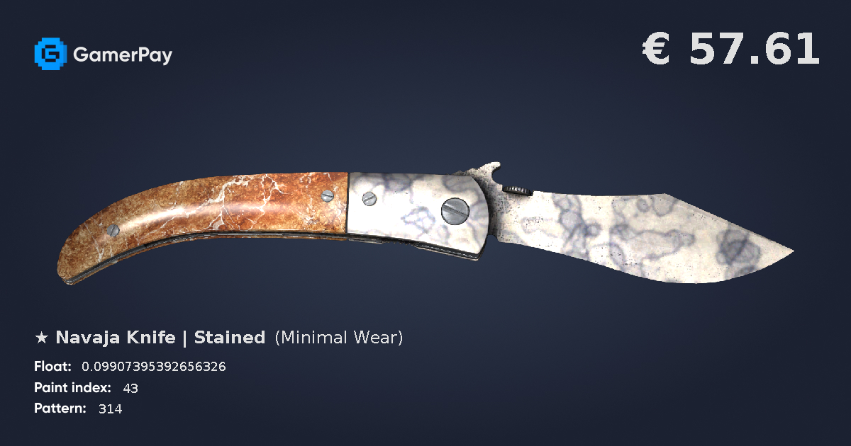 Navaja Knife | Stained on GamerPay