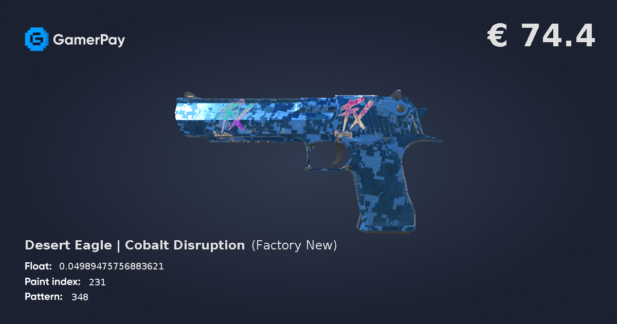Desert Eagle | Cobalt Disruption on GamerPay