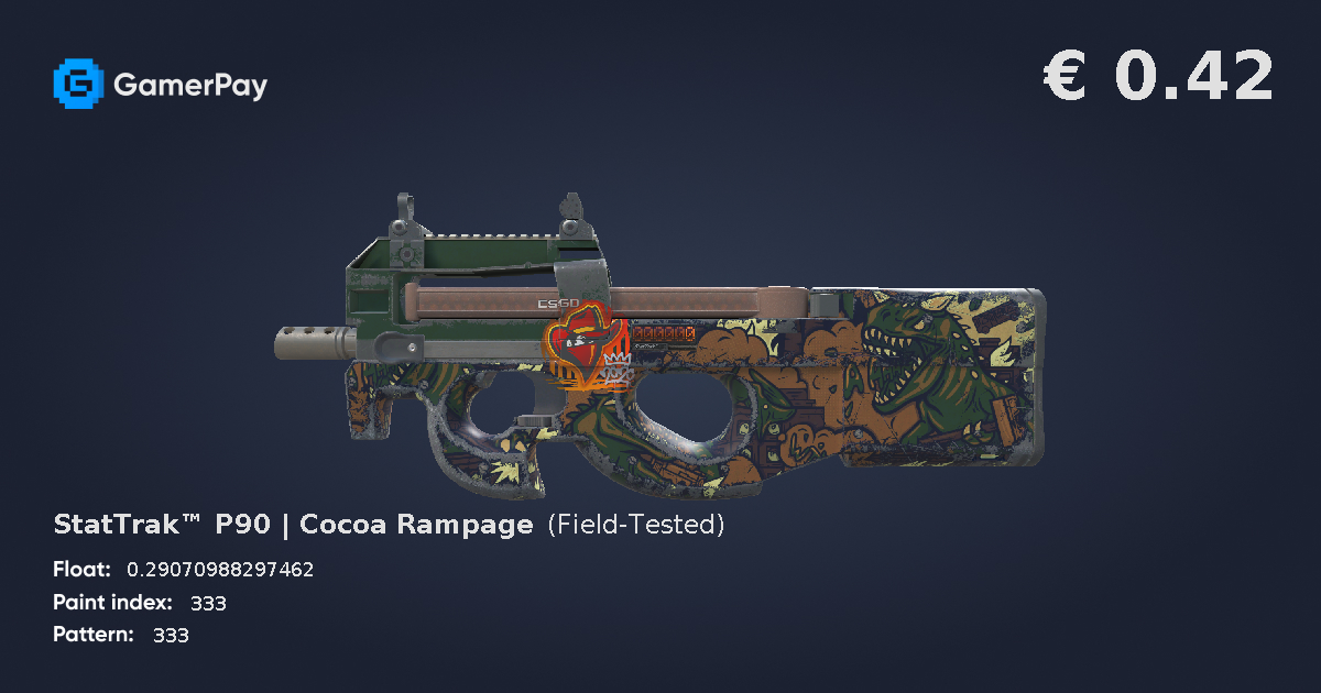StatTrak™ P90 | Cocoa Rampage on GamerPay