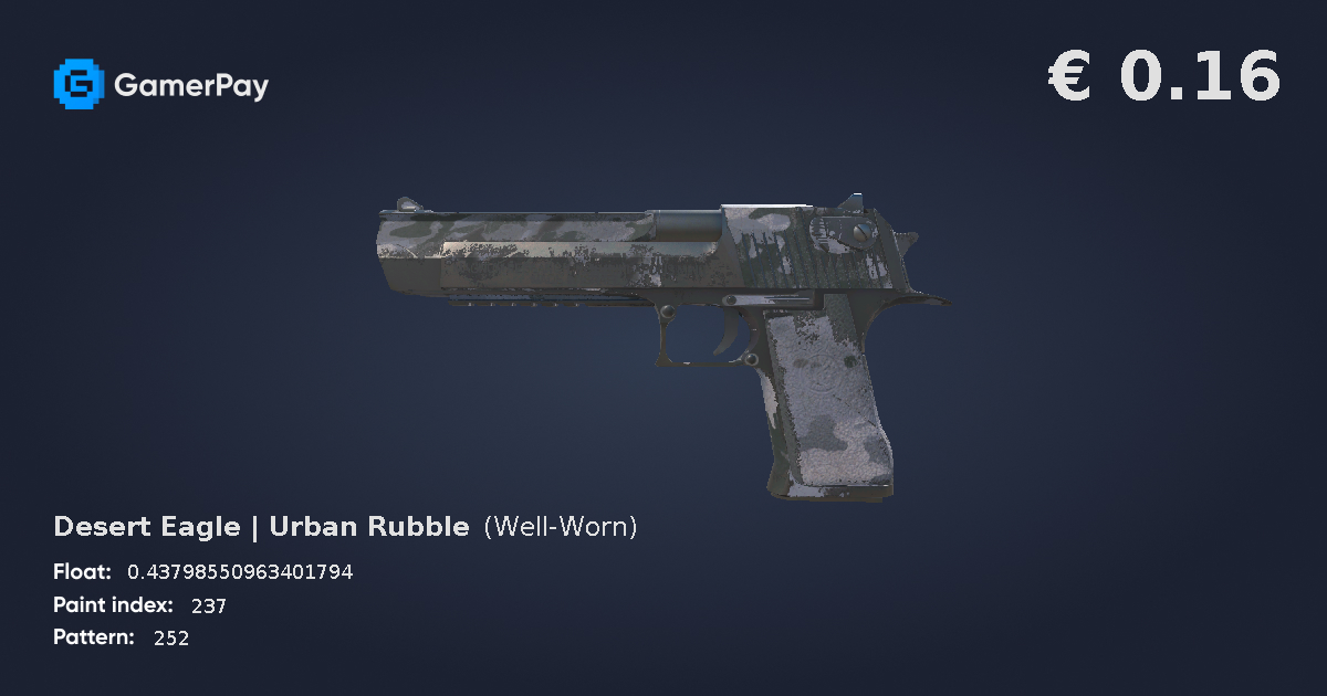 Desert Eagle | Urban Rubble on GamerPay