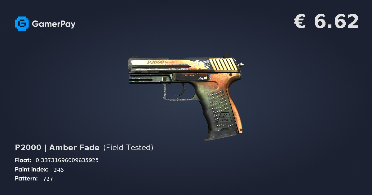 P2000 | Amber Fade on GamerPay