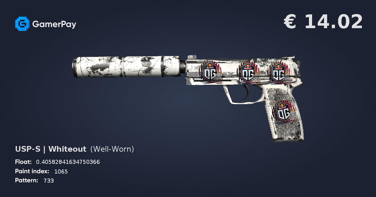 USP-S | Whiteout on GamerPay