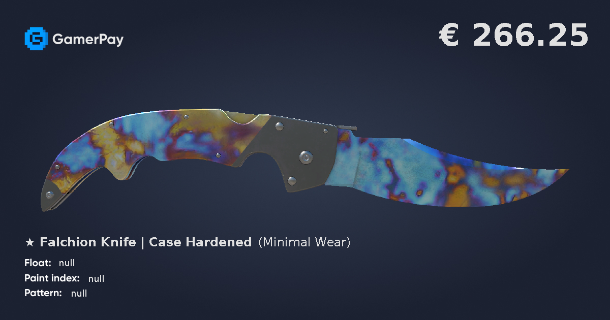 Falchion Knife | Case Hardened on GamerPay