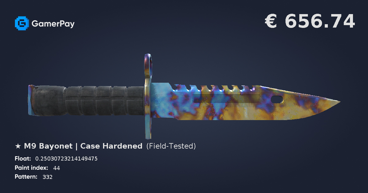 M9 Bayonet | Case Hardened on GamerPay