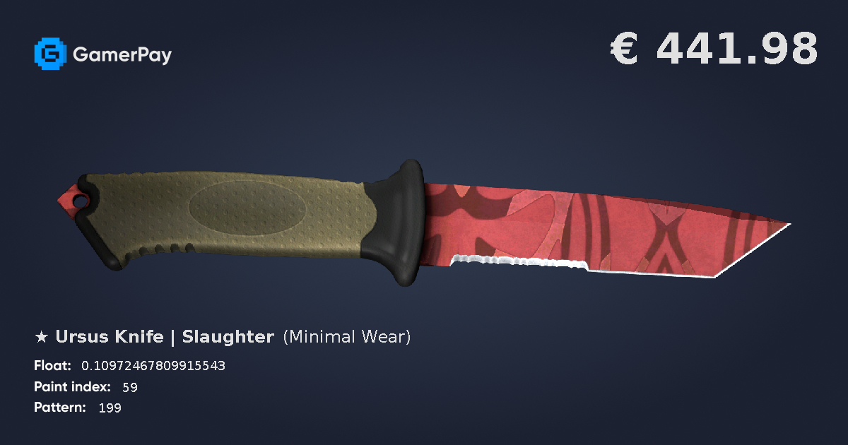 Ursus Knife | Slaughter on GamerPay