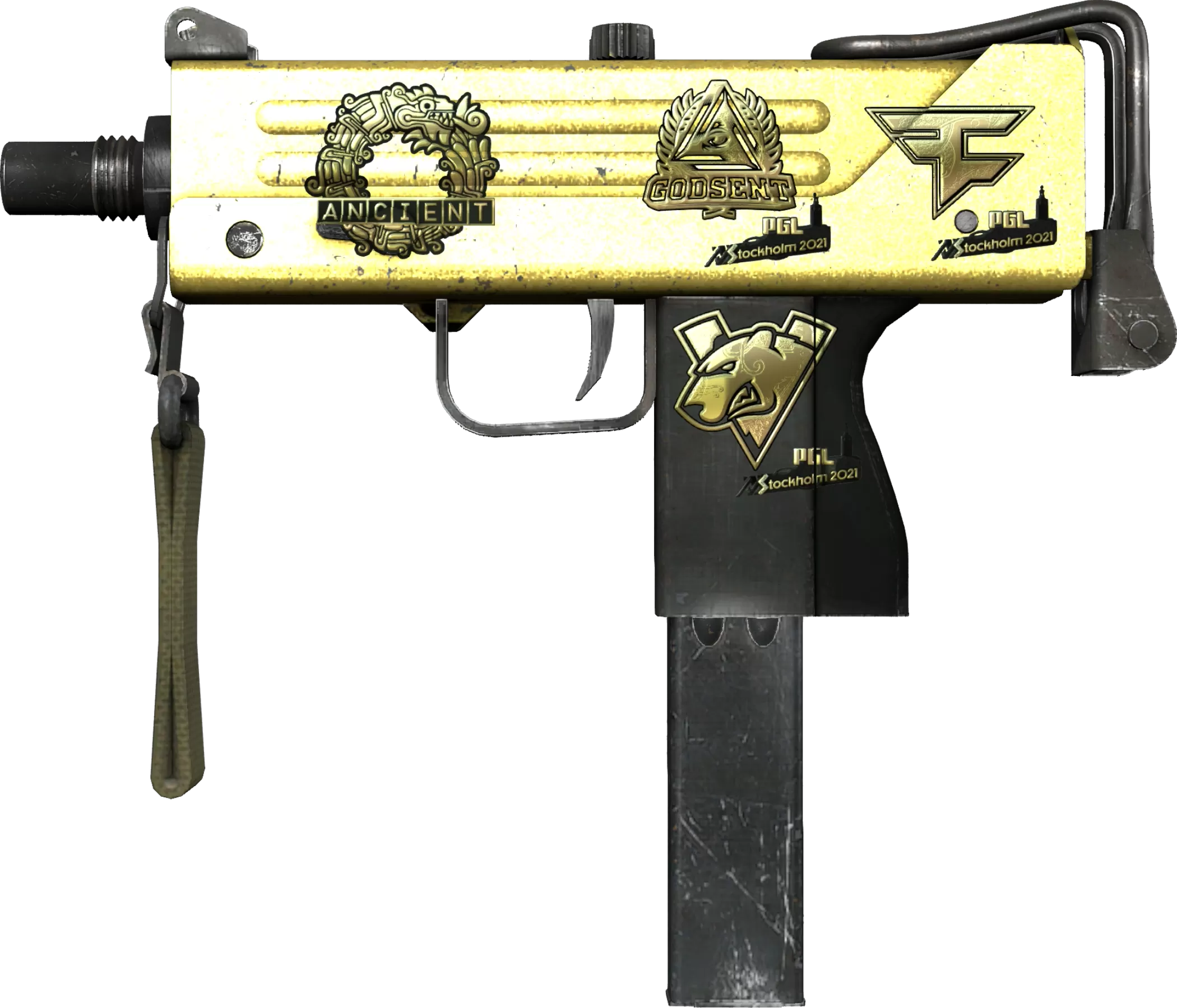 Souvenir MAC-10 | Gold Brick on GamerPay