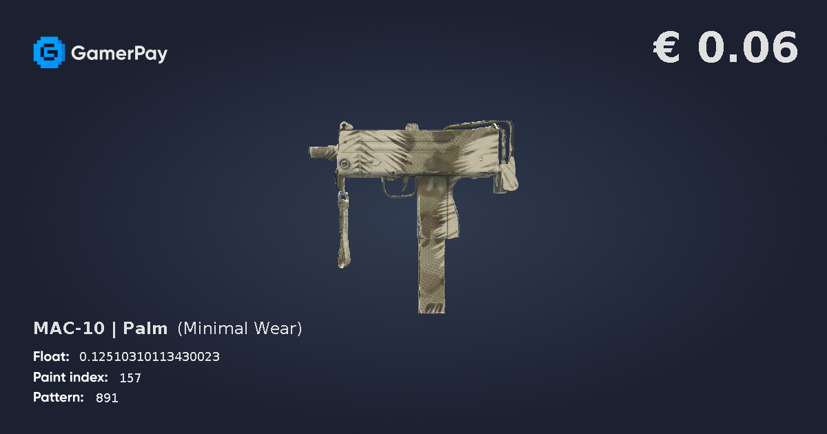 MAC-10 | Palm on GamerPay