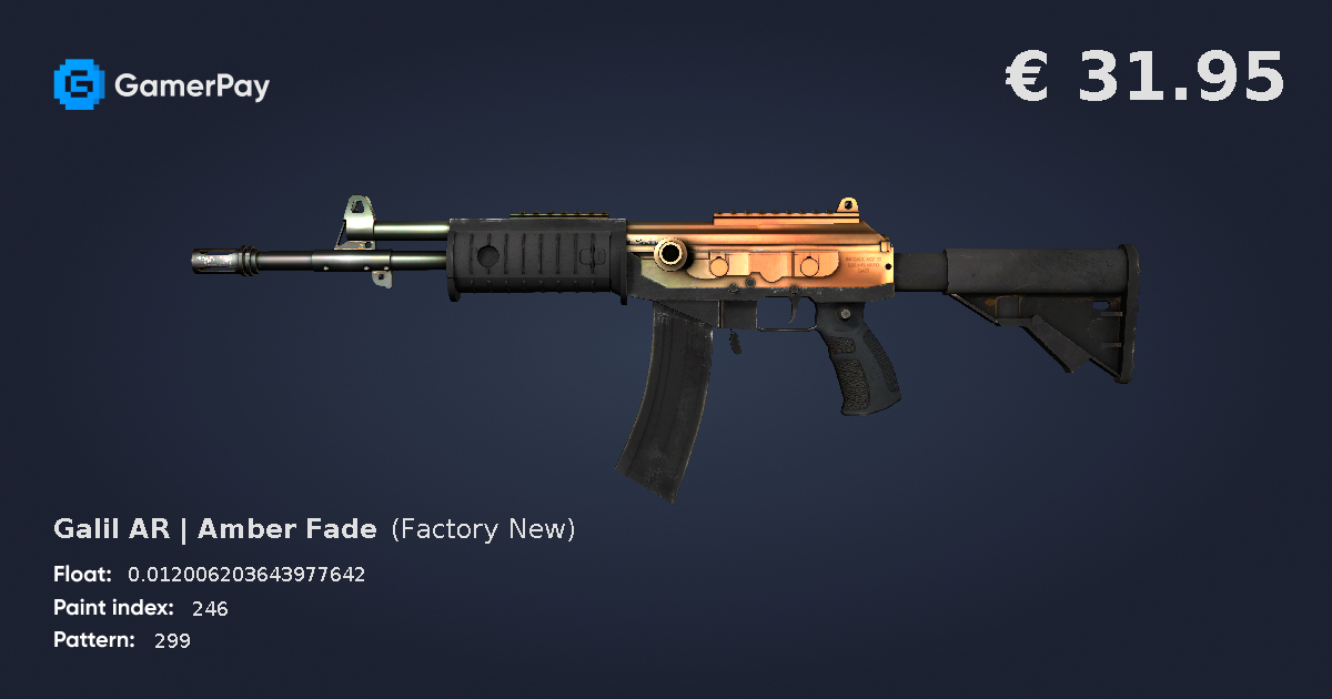 Galil AR | Amber Fade on GamerPay