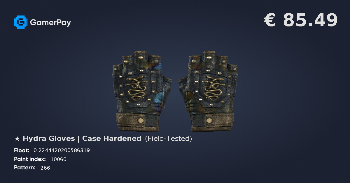Hydra Gloves | Case Hardened on GamerPay