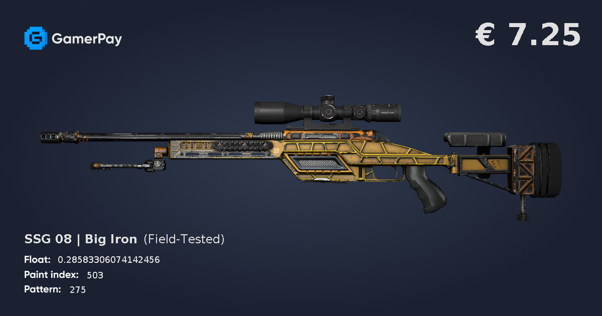 SSG 08 | Big Iron on GamerPay