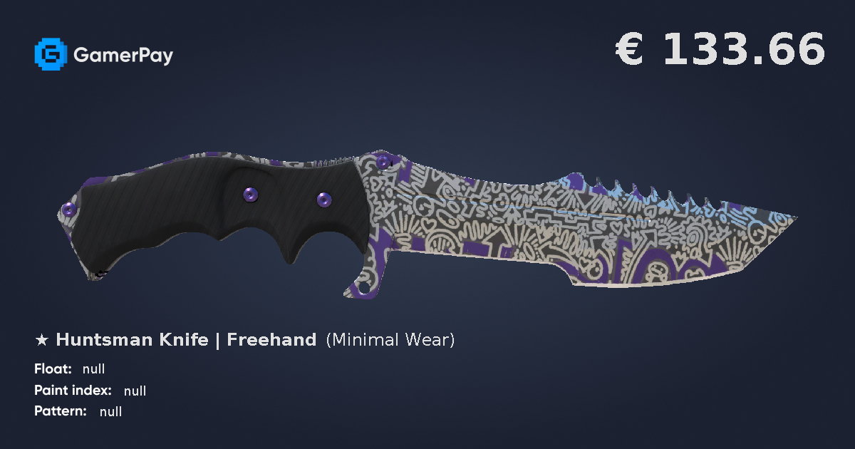Huntsman Knife | Freehand on GamerPay