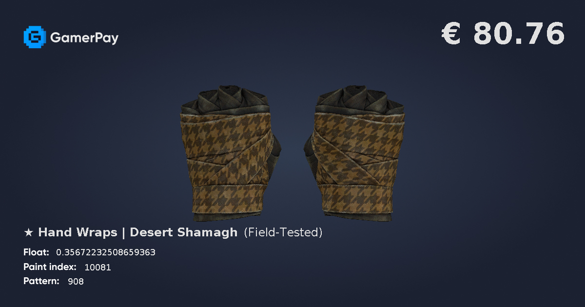 Hand Wraps | Desert Shamagh on GamerPay