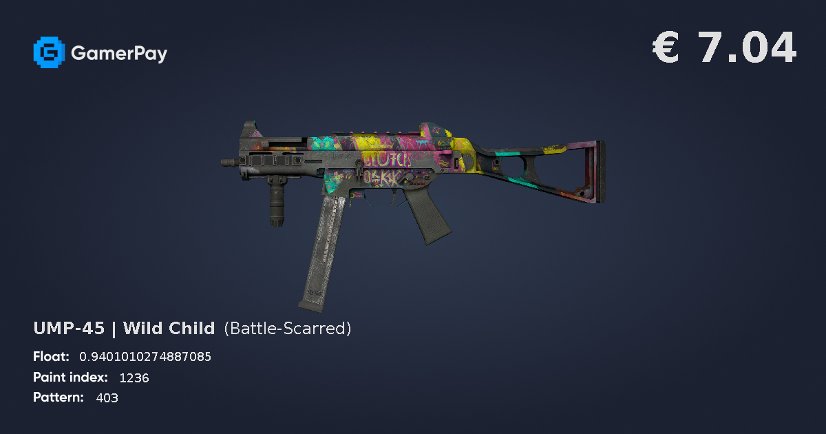 UMP-45 | Wild Child on GamerPay