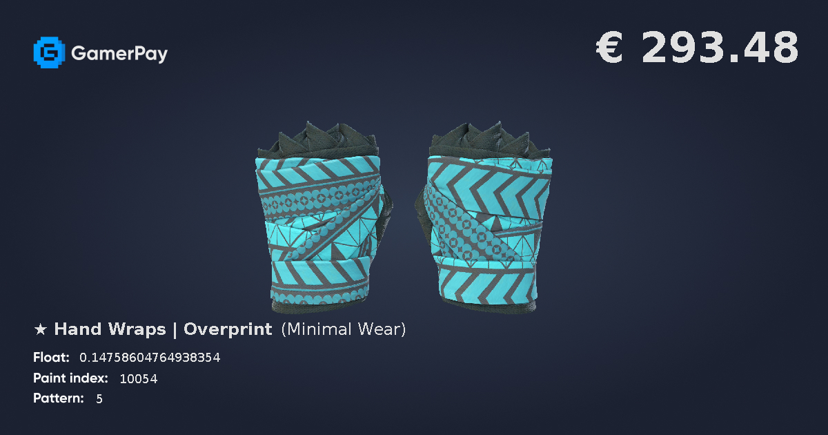 Hand Wraps | Overprint on GamerPay